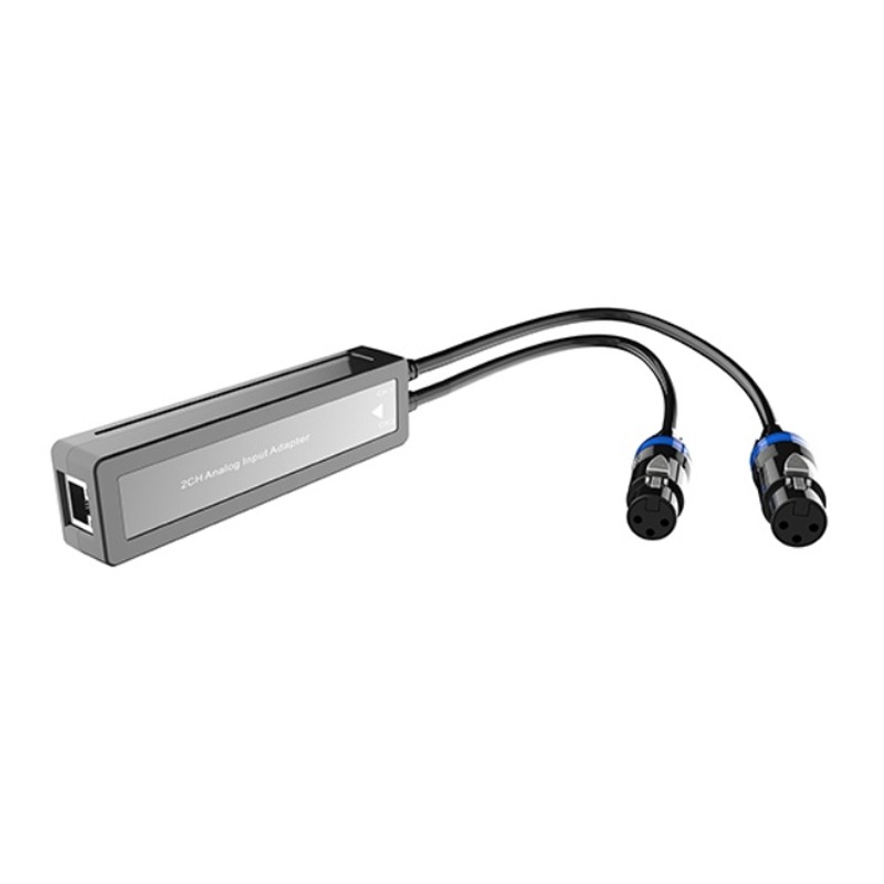 Adaptador de Dante de entrada analógica de 2ch | MP Digital Audio ...